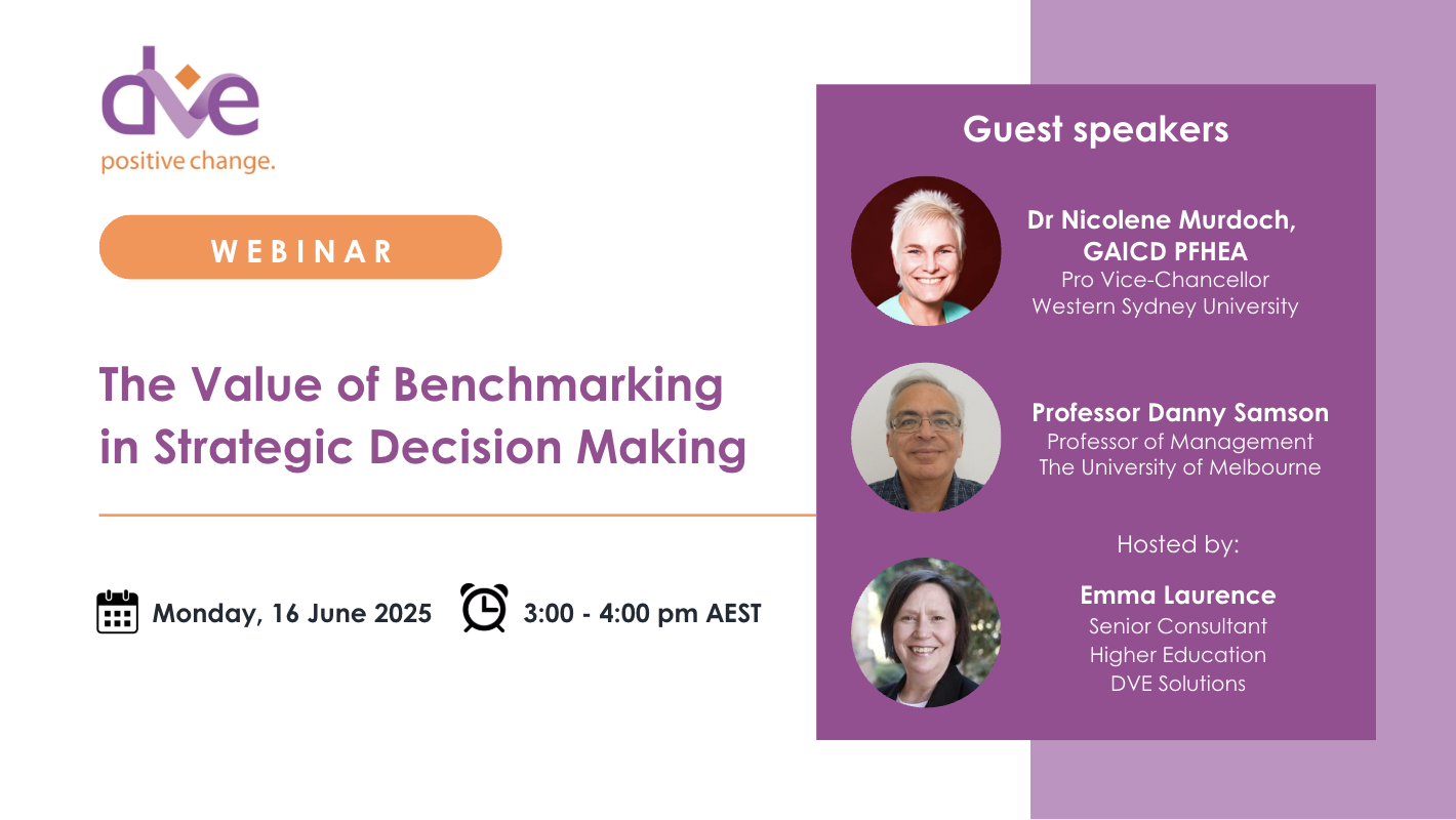 The Value of Benchmarking in Strategic Decision Making – DVE Solutions